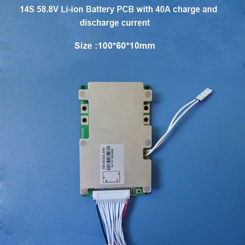 10S 36V 42V Lithium Ion battery PCB board with 15A constant discharge ...