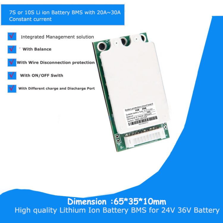 13S 14S 15S 17S 19S 20S Li ion Battery BMS with 40A constant current ...