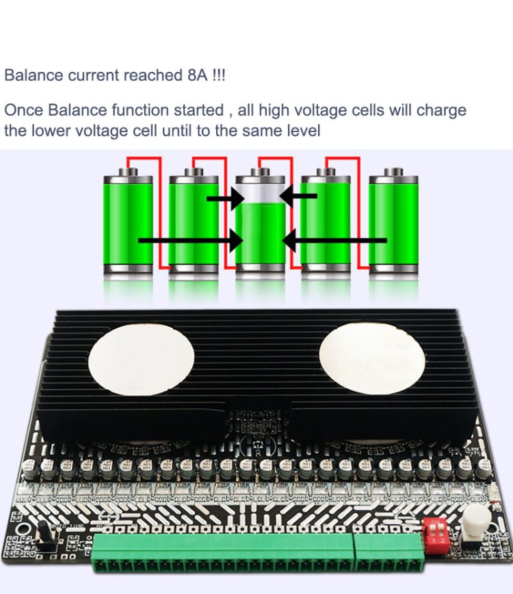 Battery Active Balancer with 5A to 8A Constant current for Lithium ...