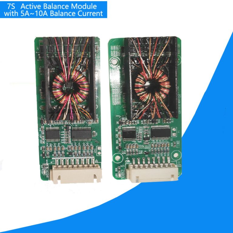 Li ion or Lifepo4 Battery Active Balancer module with 5A to 10A Constant balance current for 12V ...