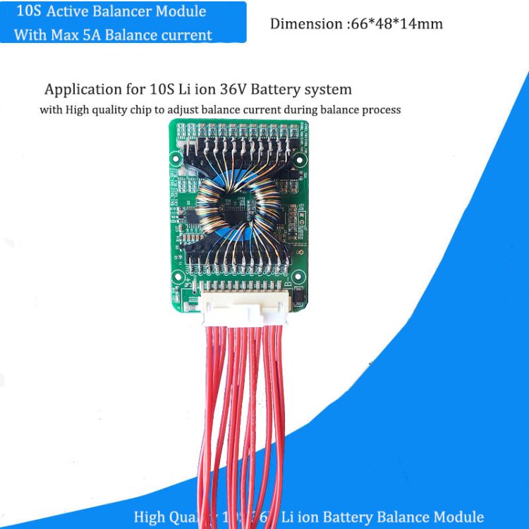 10S Active Balancer module for 36V li ion battery equalizer - LLT POWER ELECTRONIC