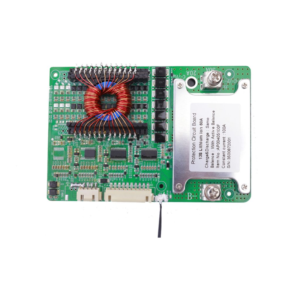13S Active Balance BMS with 60A constant current for 48V 54.6V Battery – LLT POWER ELECTRONIC